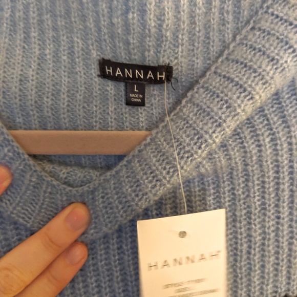 Hannah | Sweaters | Nwt Hannah Oversized Knitted Sweater Large | Poshmark